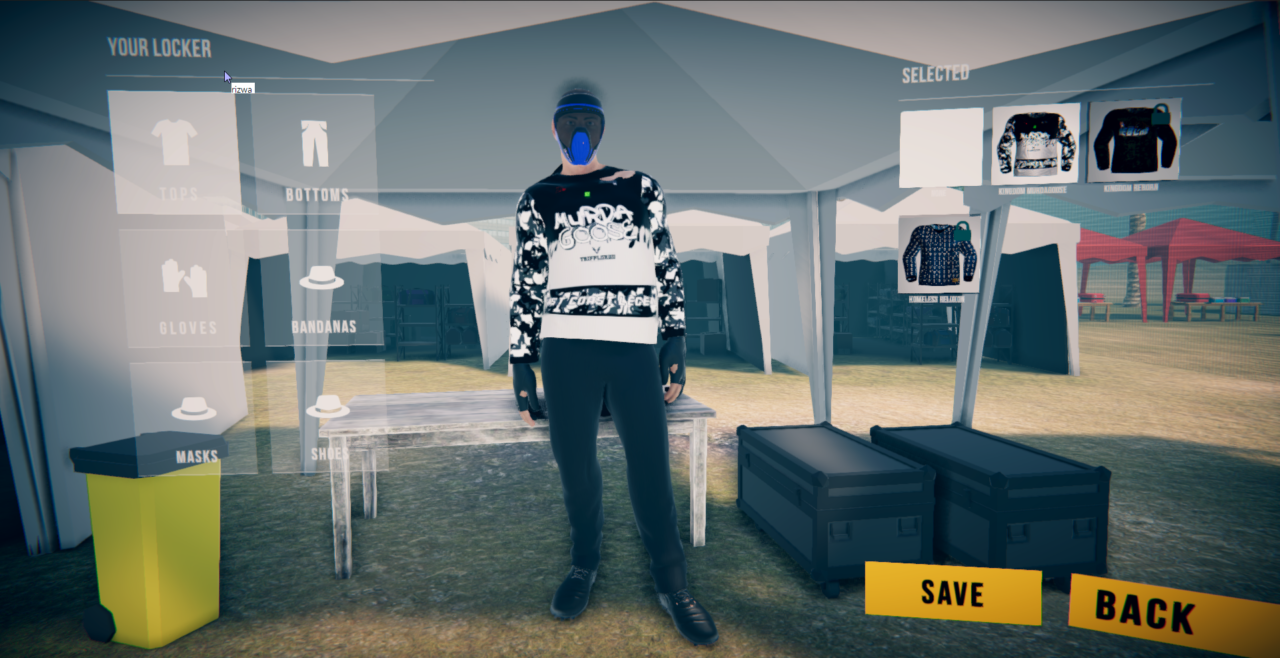 Character Customization - Beyond Infinity Games